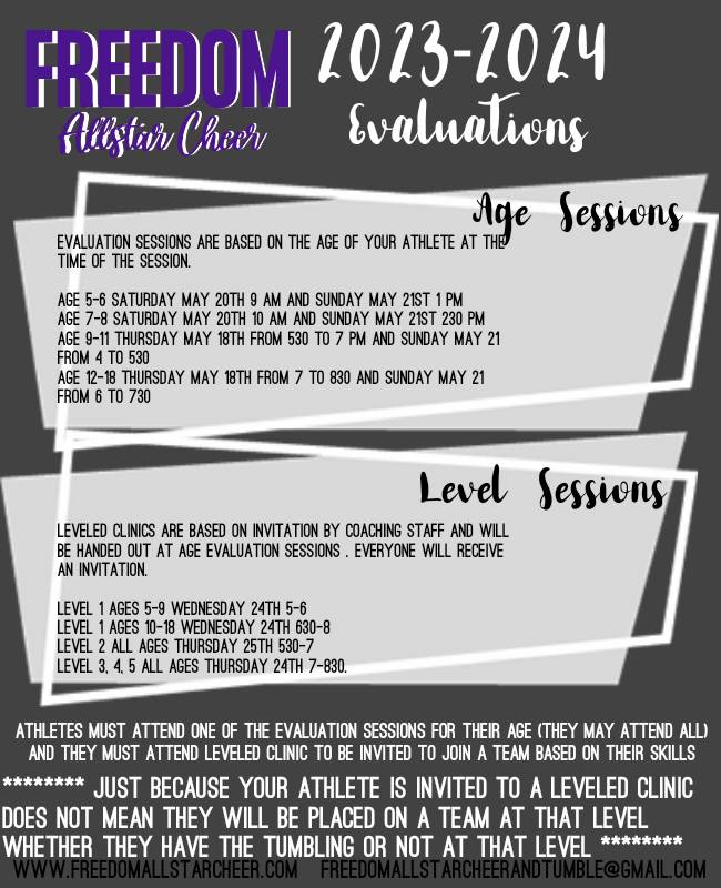 Freedom Allstar Cheer - Gallery