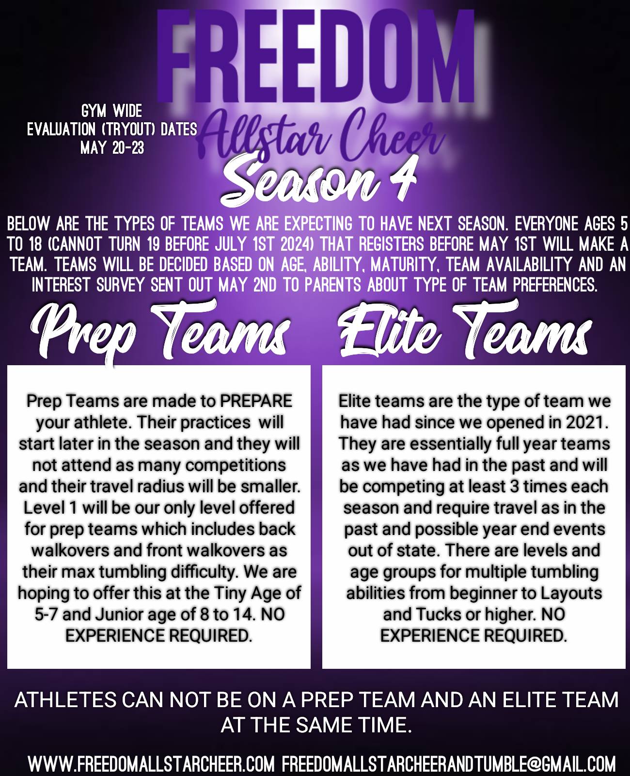 Freedom Allstar Cheer - Gallery